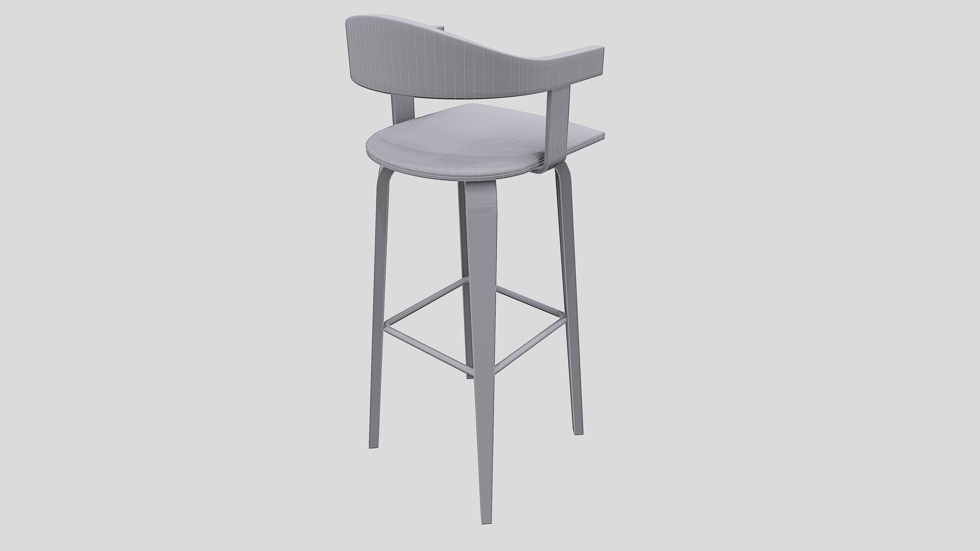 Stool 17 With PBR 4K 8K 3D Model - TurboSquid 2038723