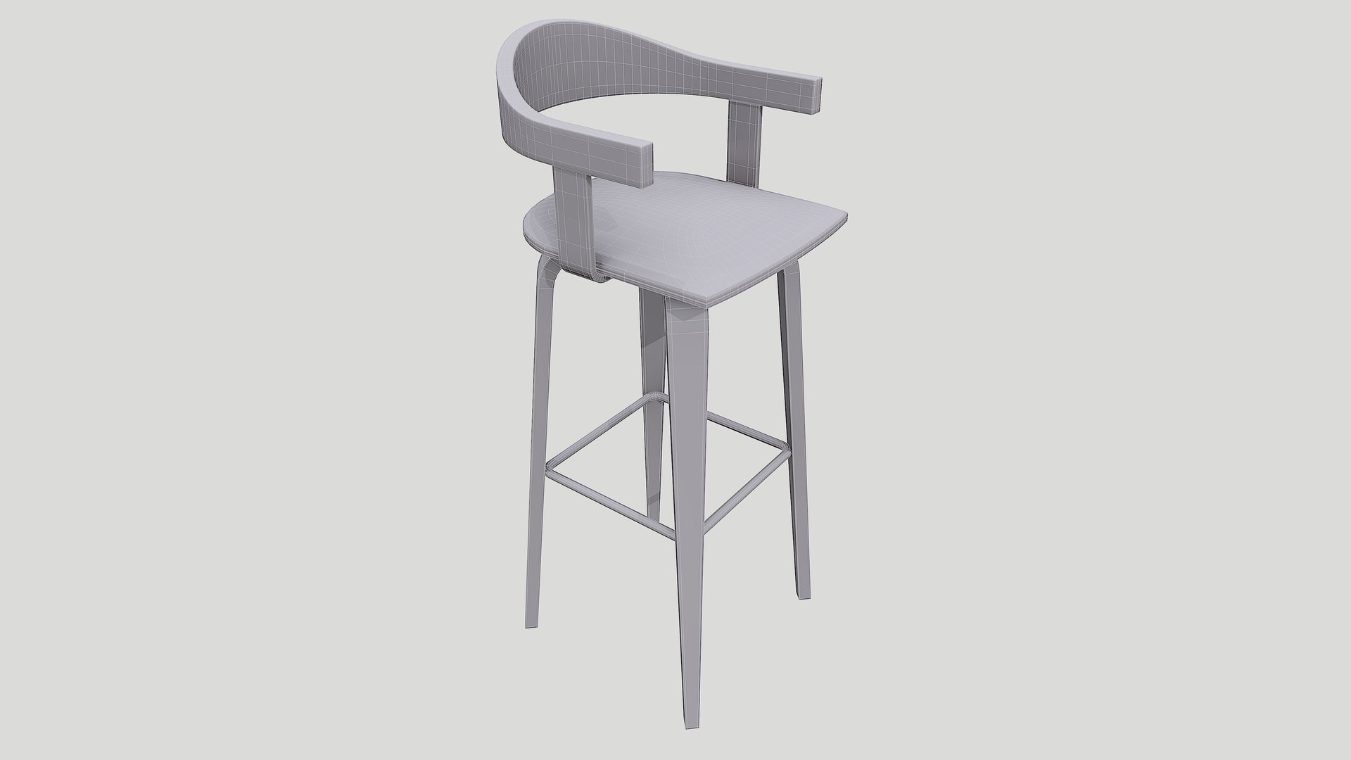 Stool 17 With PBR 4K 8K 3D Model - TurboSquid 2038723
