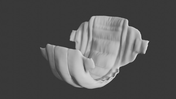 3D Diaper - TurboSquid 1776515