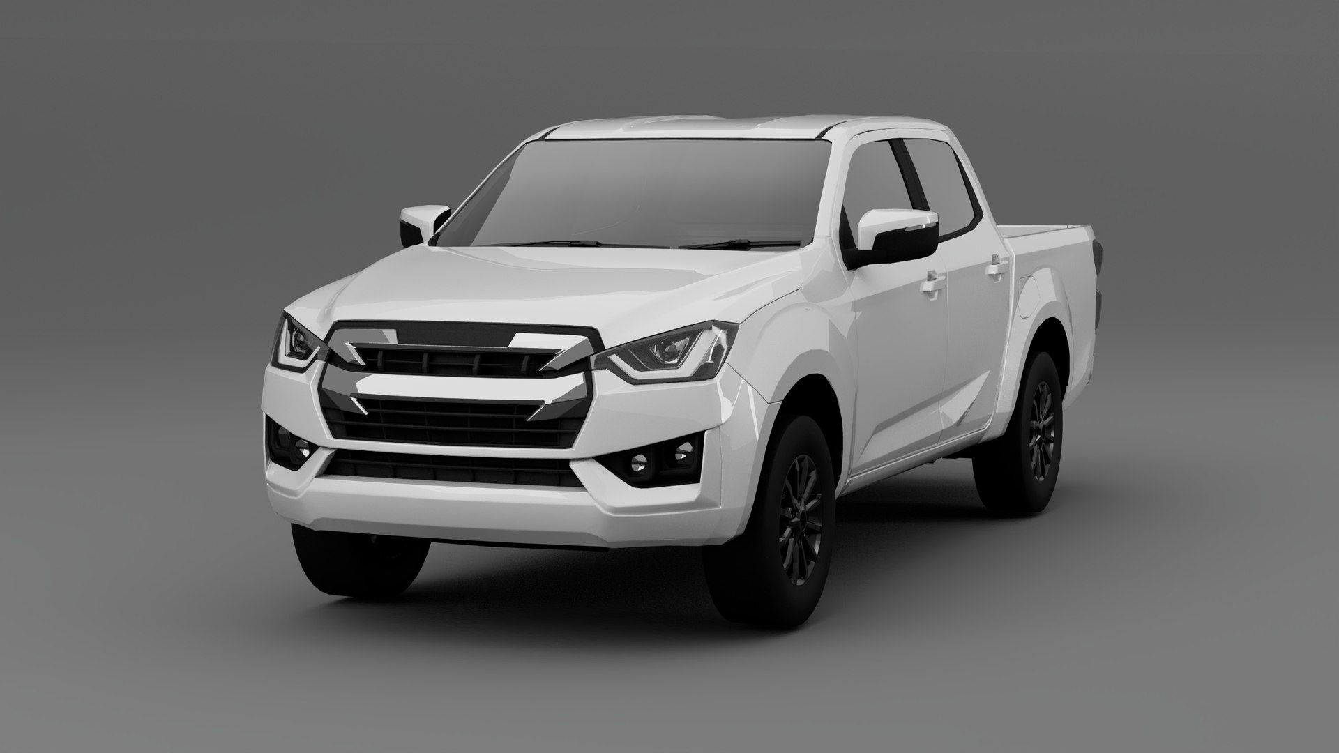 3D Isuzu Dmax 2020 Cab4 Model - TurboSquid 2090871
