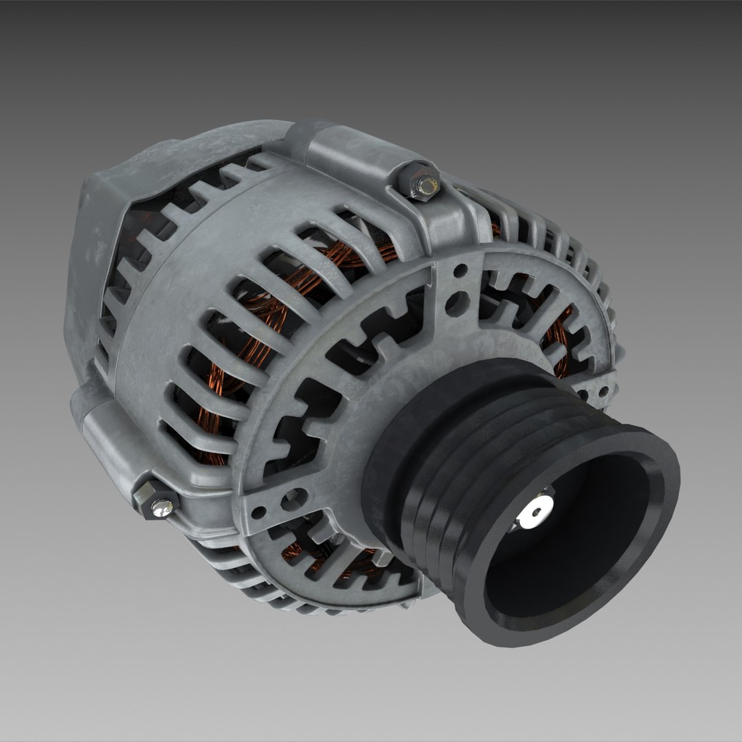3d Alternator Engine Model