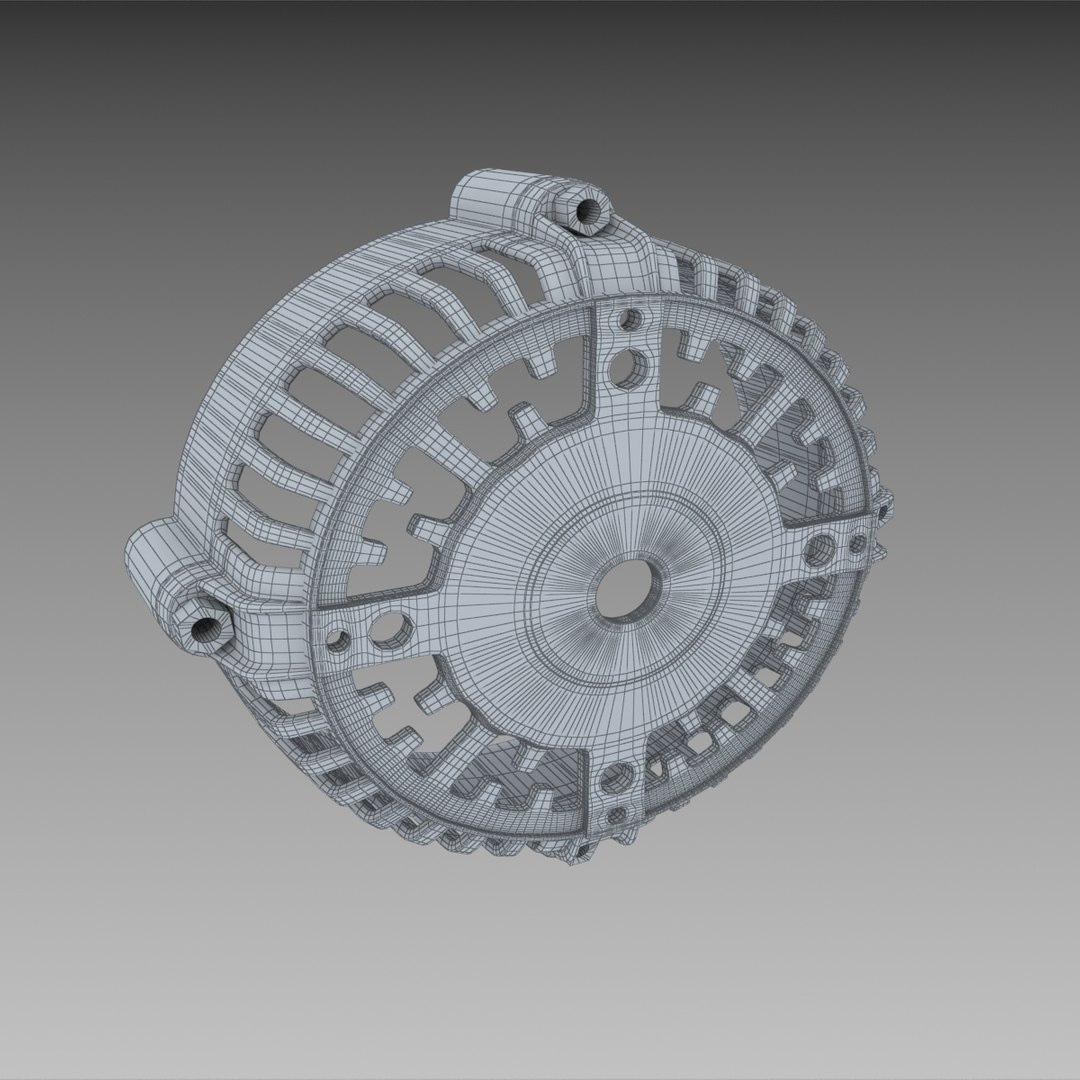 3d Alternator Engine Model