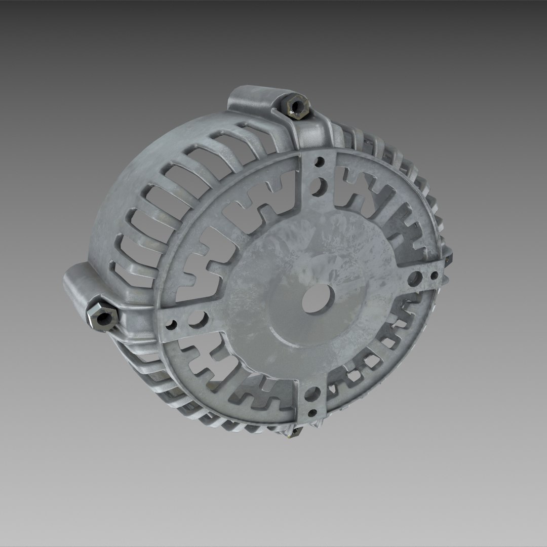3d Alternator Engine Model