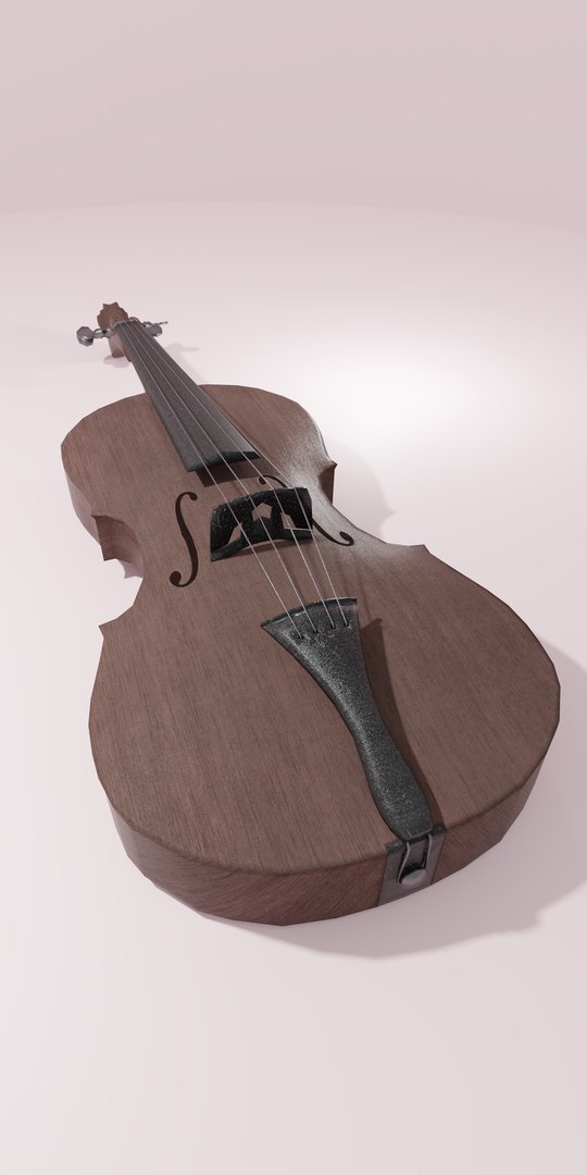Violin 3D Model - TurboSquid 2115026