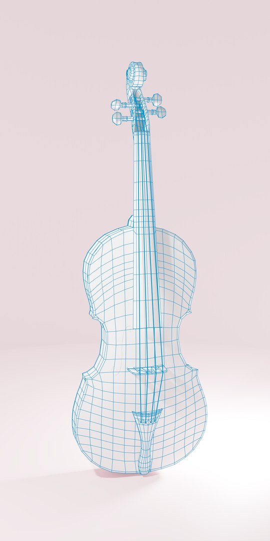 Violin 3D Model - TurboSquid 2115026
