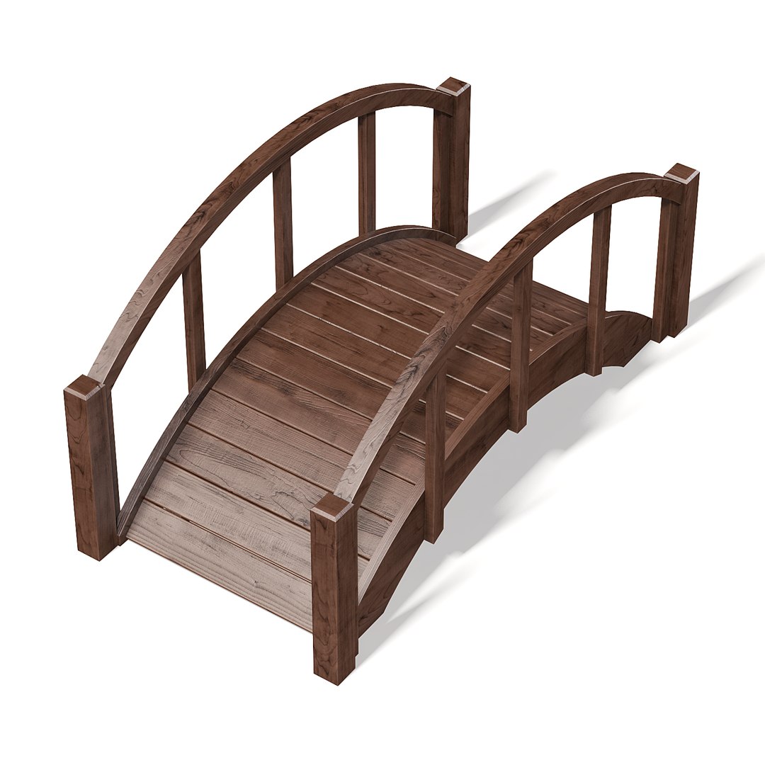 Free 3D Small Bridge Dark Model - TurboSquid 1339811