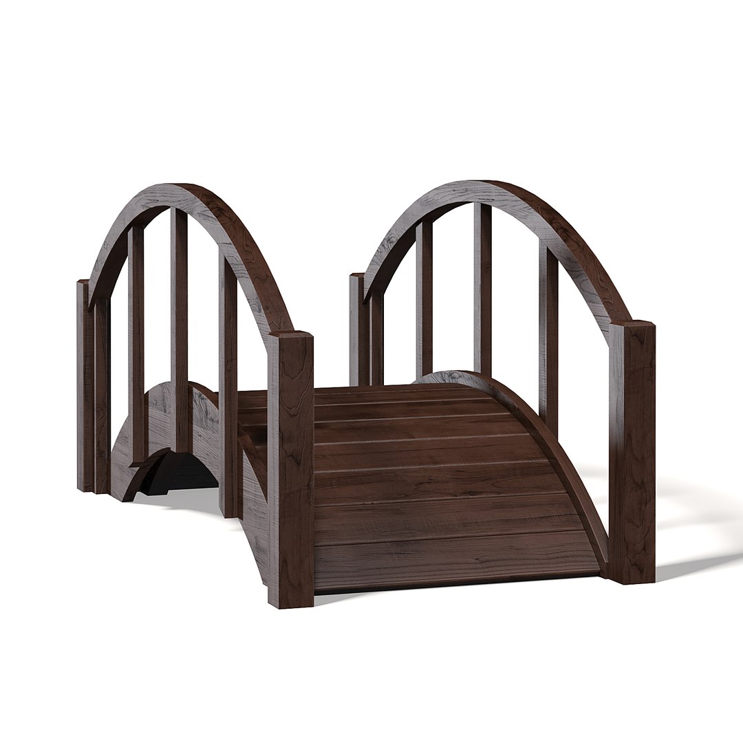 Free 3D Small Bridge Dark Model - TurboSquid 1339811