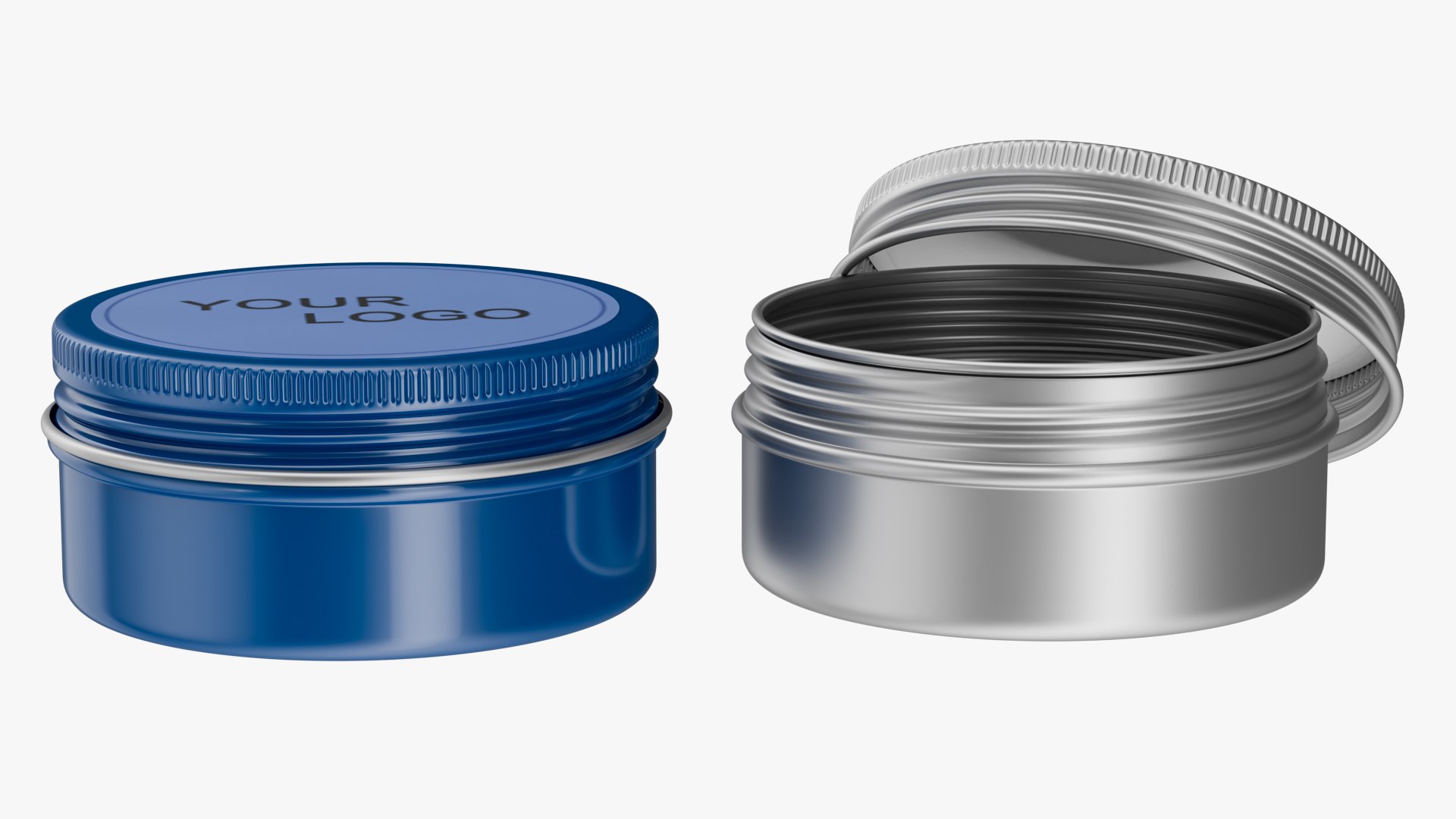 30ml Aluminium Jar 3D Model - TurboSquid 1493886