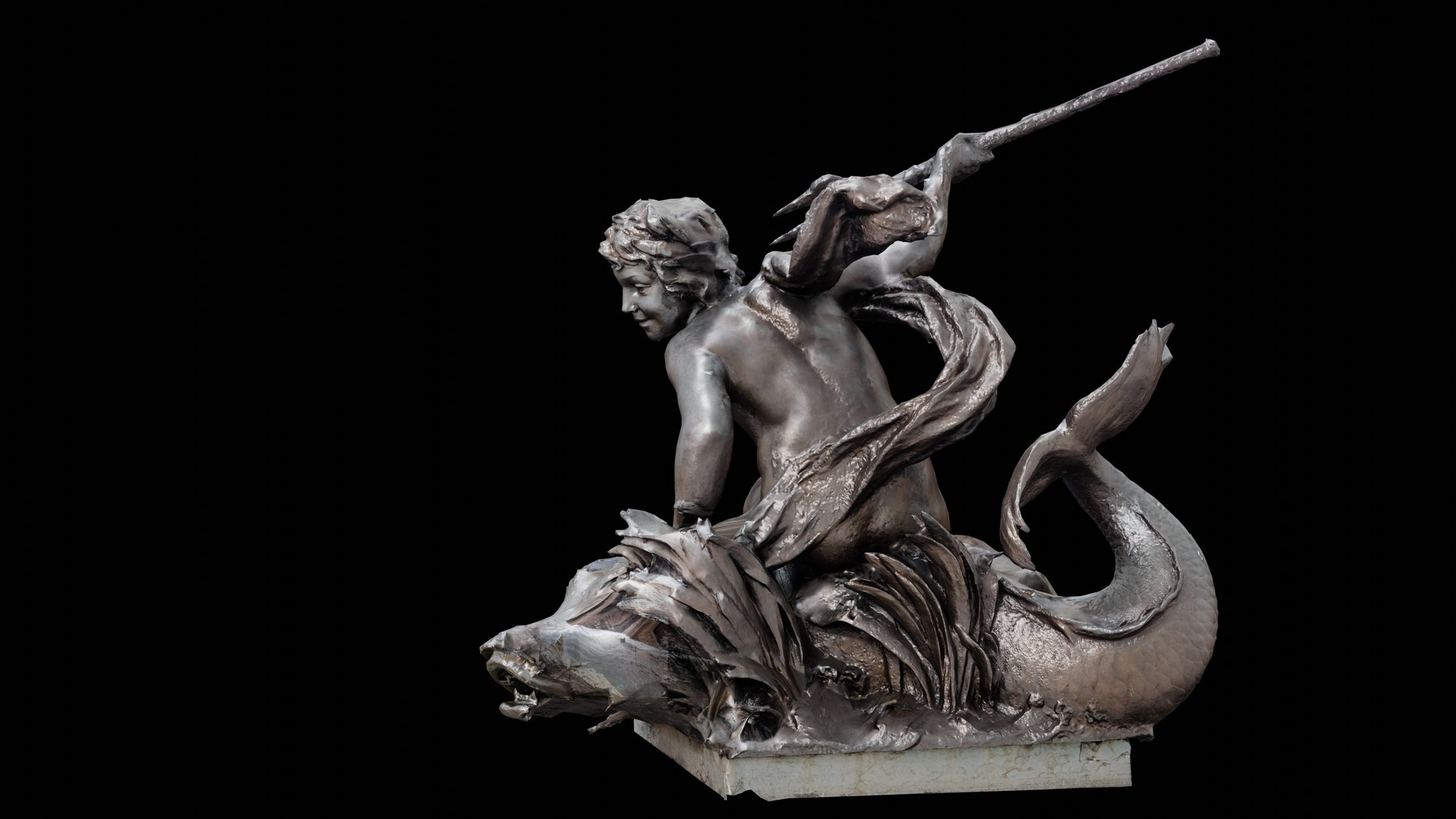 Scanned Genie Des Eaux With 3 LOD - France 3D - TurboSquid 1781659