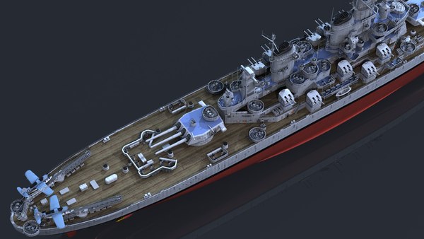 3D USS Missouri - BB63 model - TurboSquid 1844607