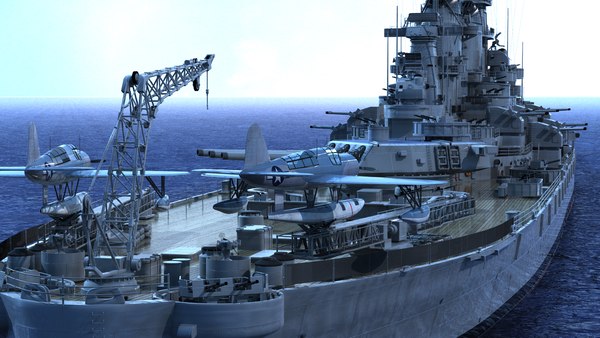 3D USS Missouri - BB63 model - TurboSquid 1844607