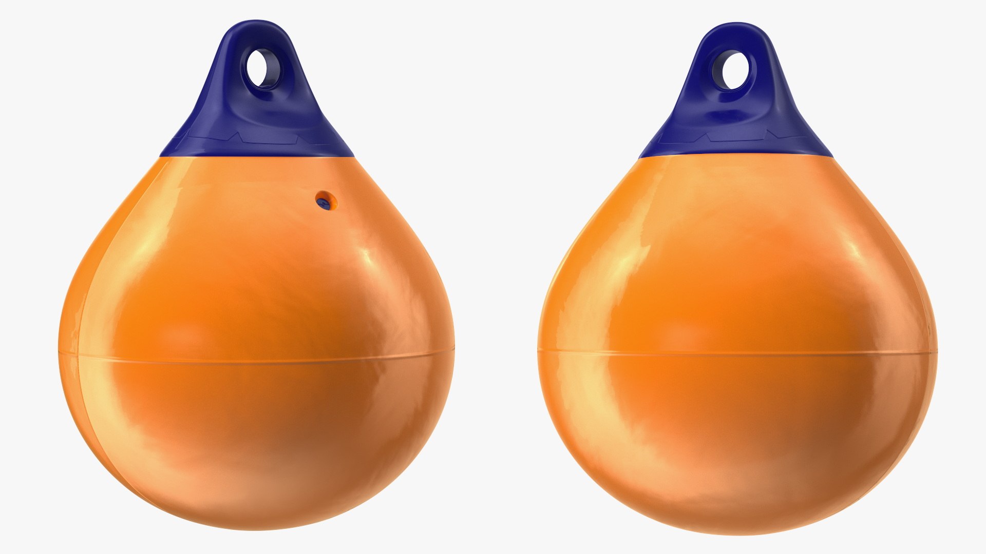 3D A4 All Purpose Buoy Orange - TurboSquid 2090368