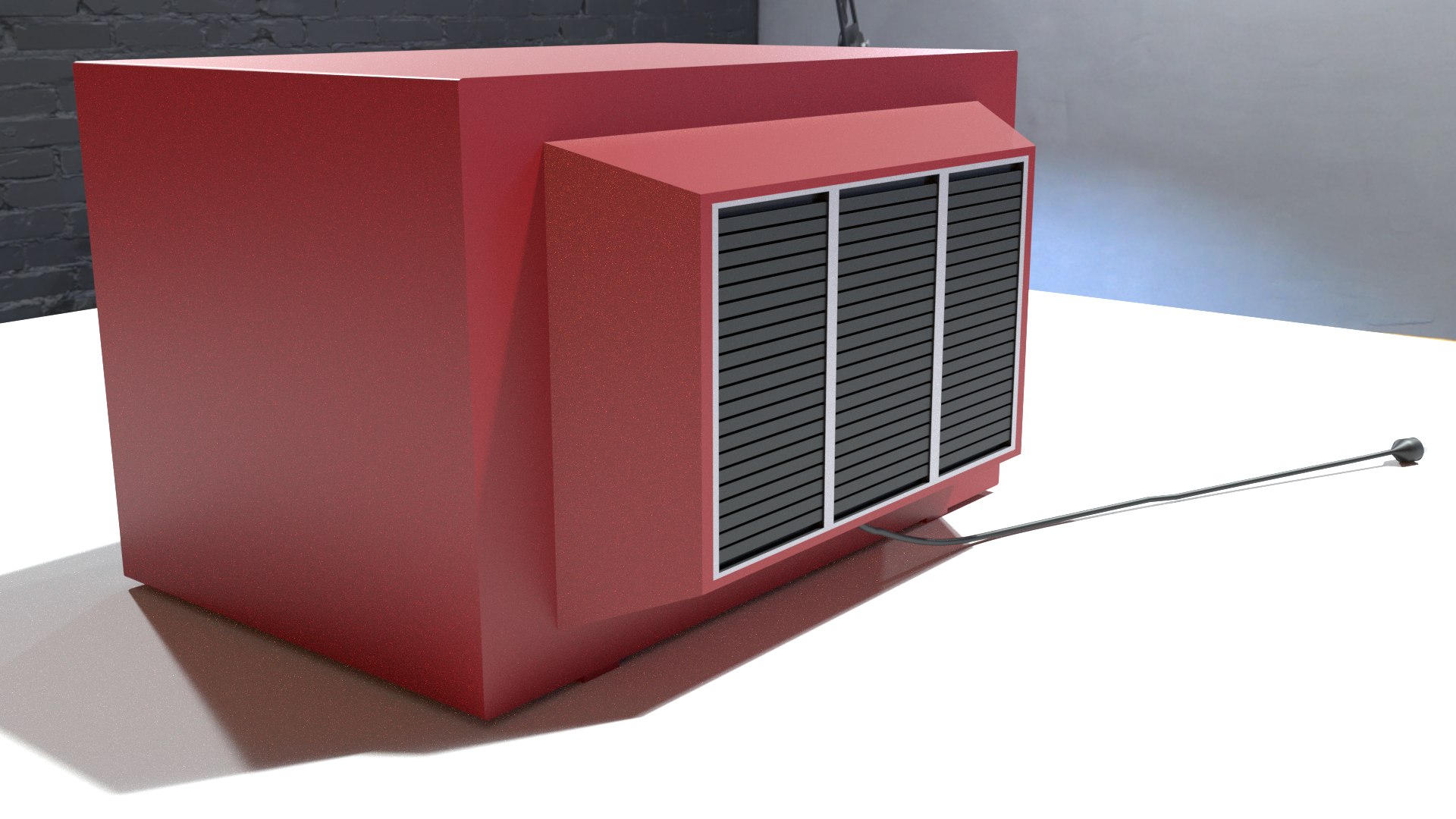 3D Tv Set Vintage - TurboSquid 1533999