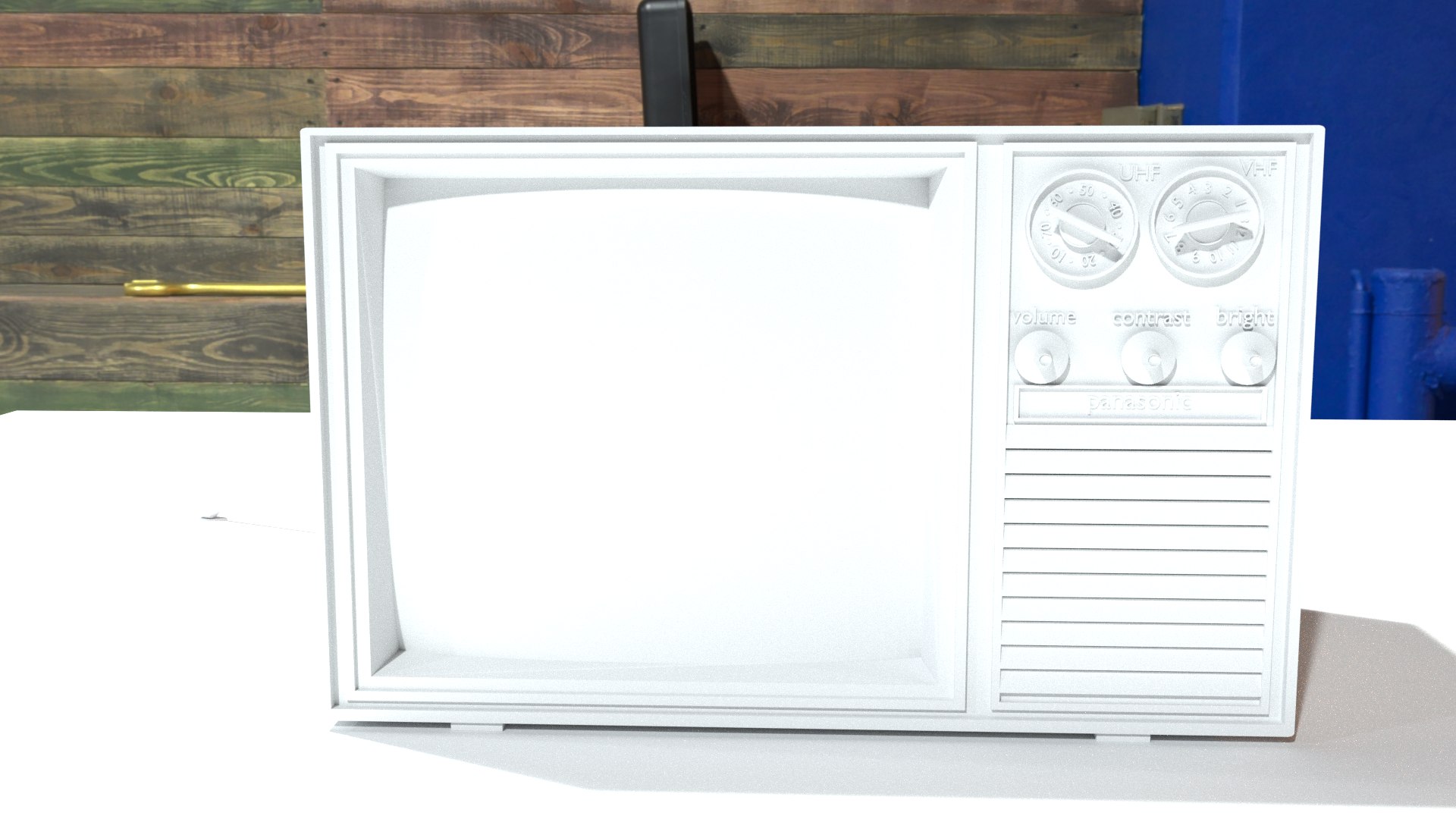 3D Tv Set Vintage - TurboSquid 1533999