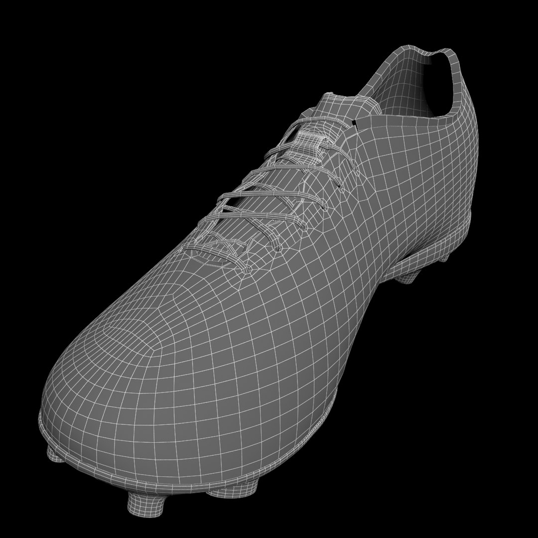 3d Model Football Shoe