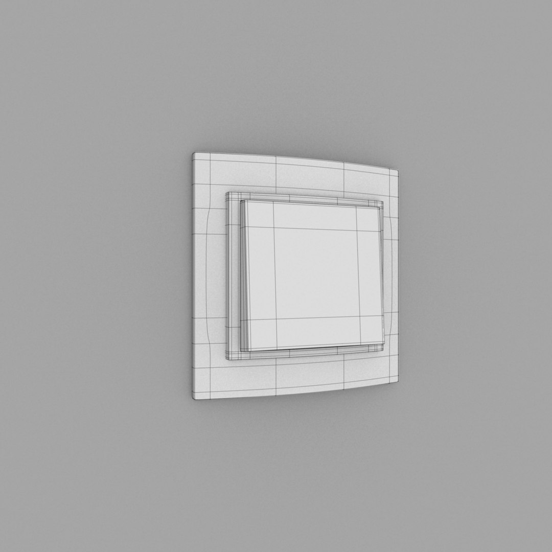 switch socket 3d model