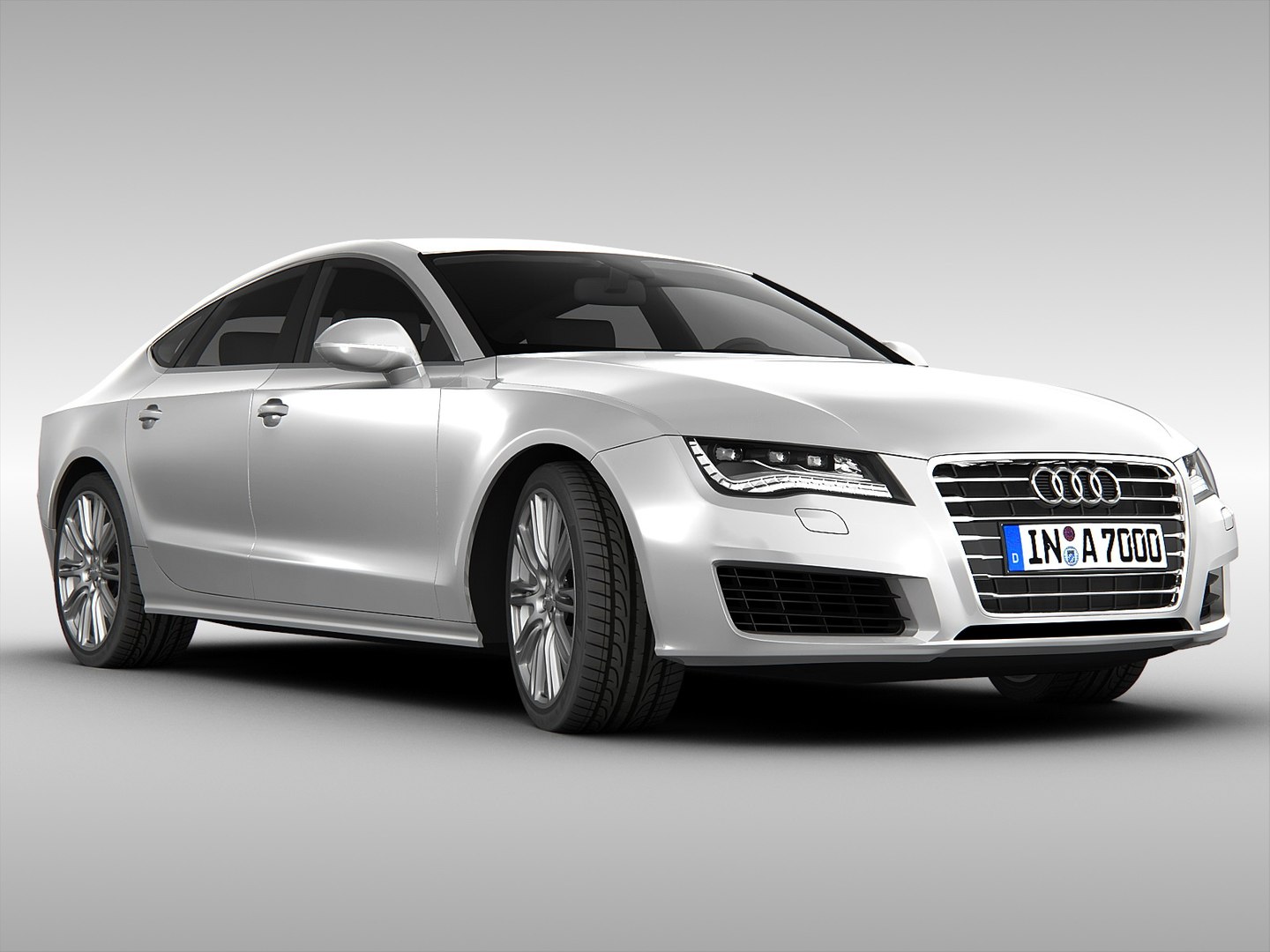 Audi Car 3d Model