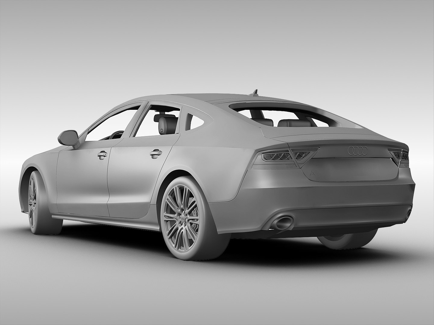 Audi Car 3d Model