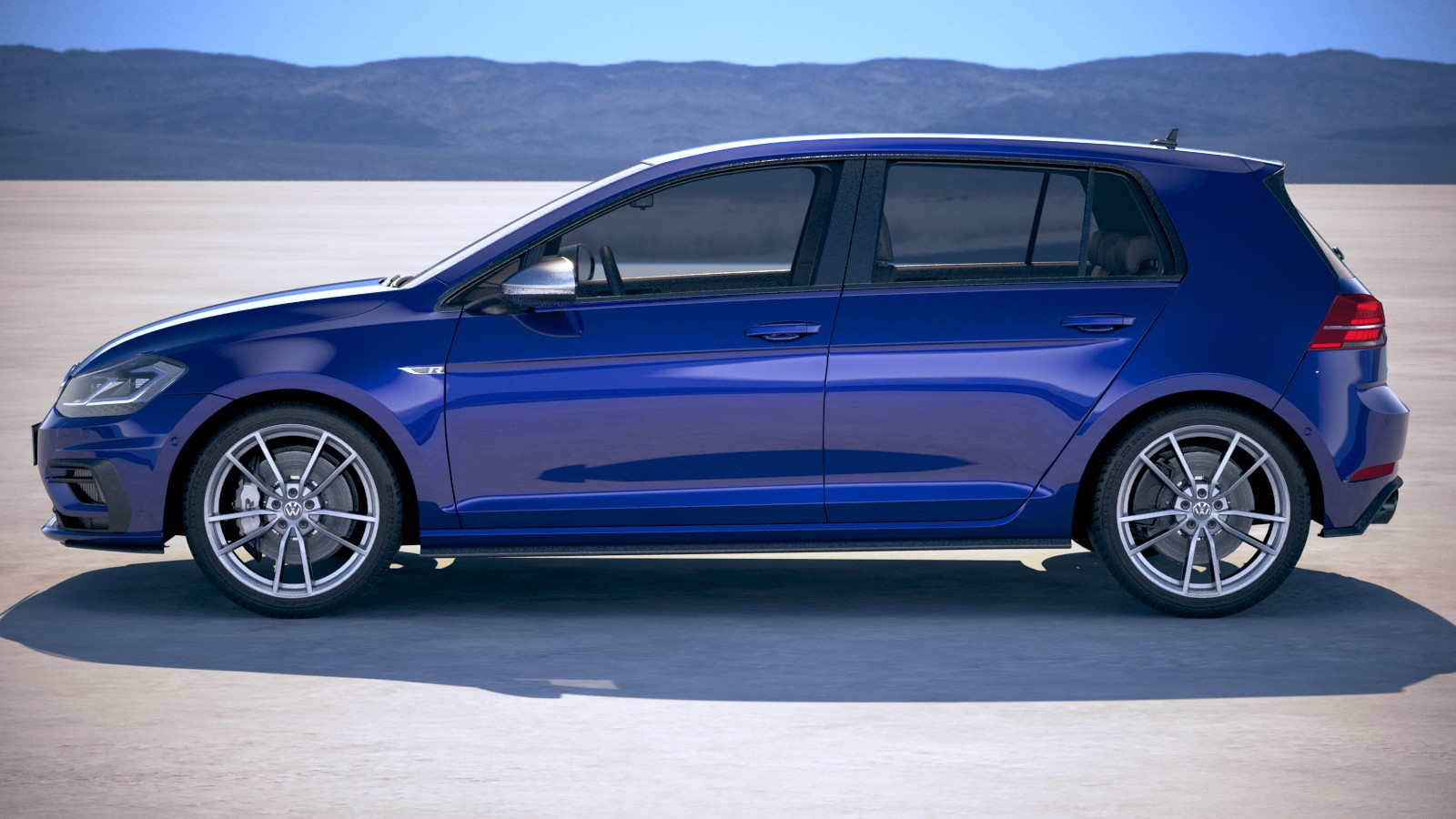 modelo 3d Volkswagen Golf R 2018 - TurboSquid 1237441