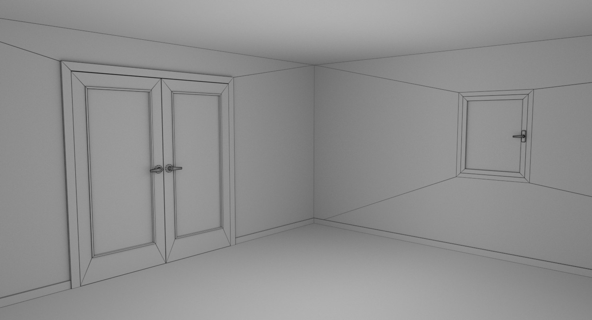 3d Modern Building Interior