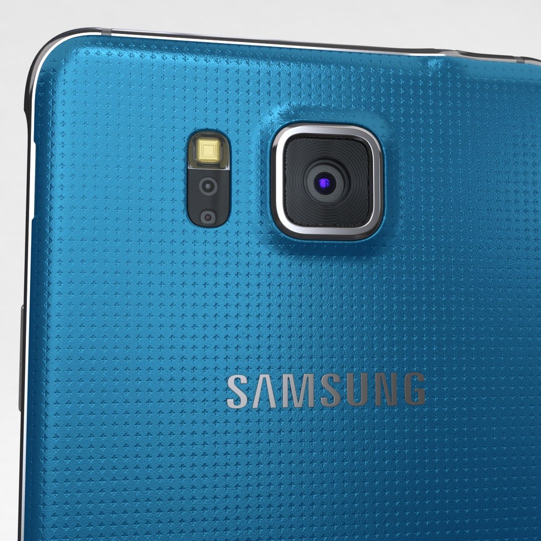 3d samsung galaxy alpha scuba model