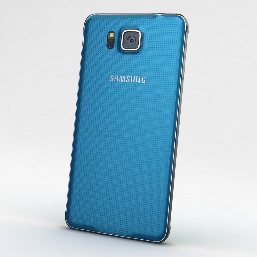 3d samsung galaxy alpha scuba model