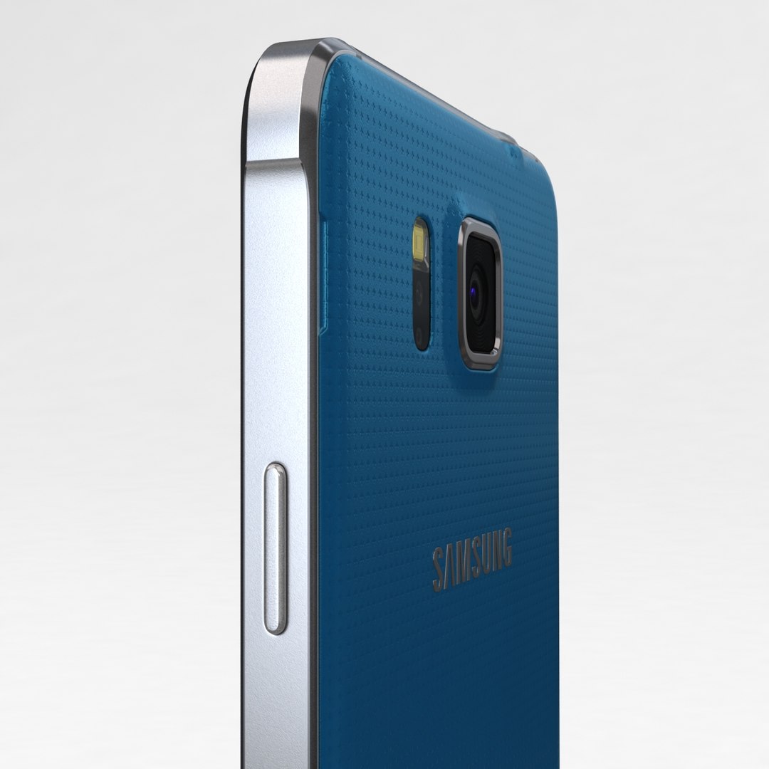 3d samsung galaxy alpha scuba model