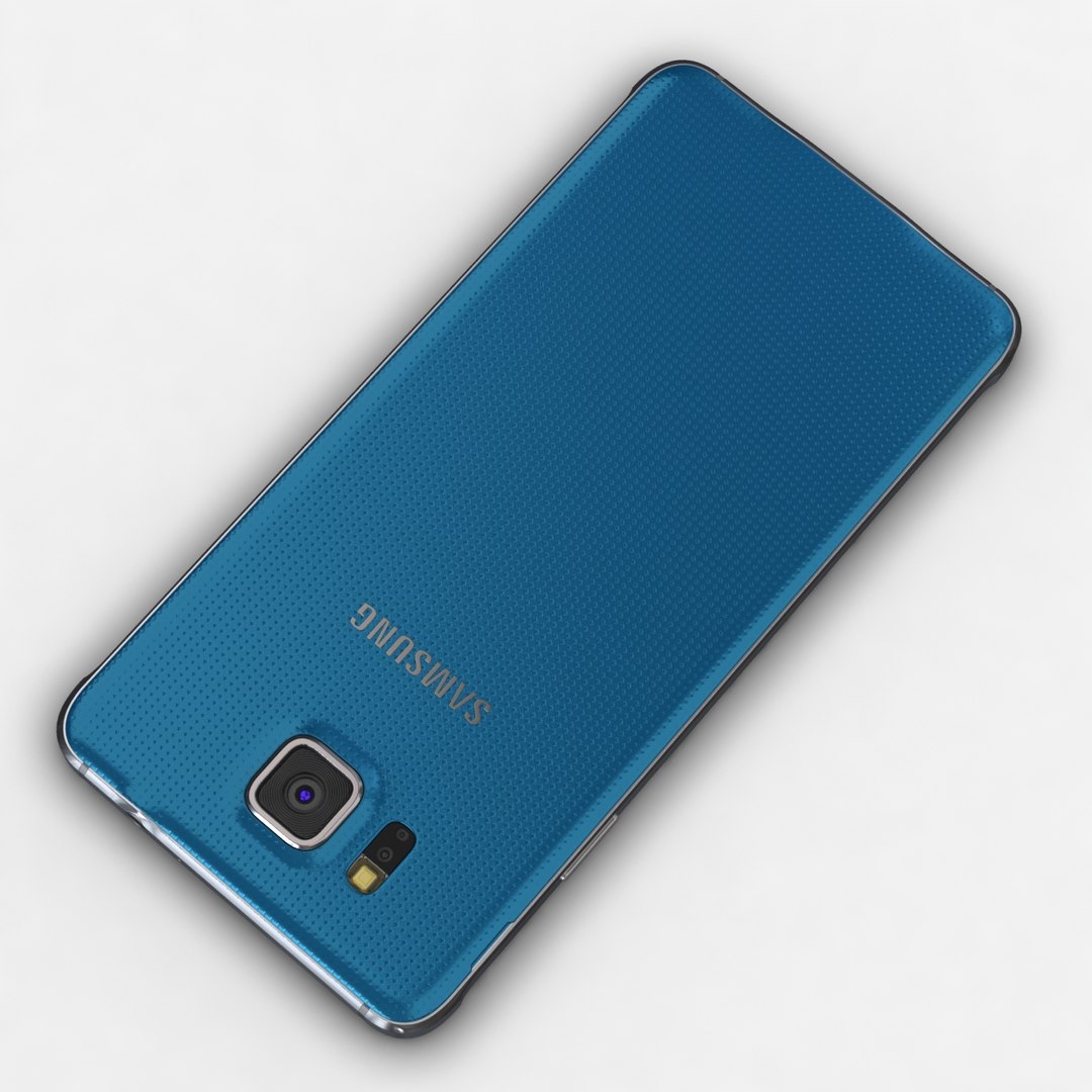 3d samsung galaxy alpha scuba model