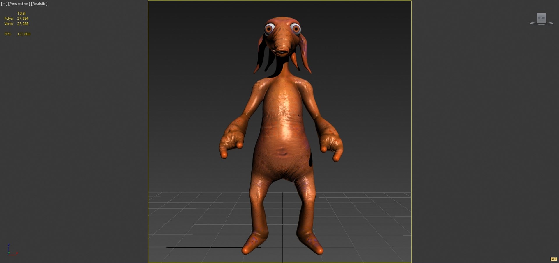 3D Alien Character Model - TurboSquid 1175457