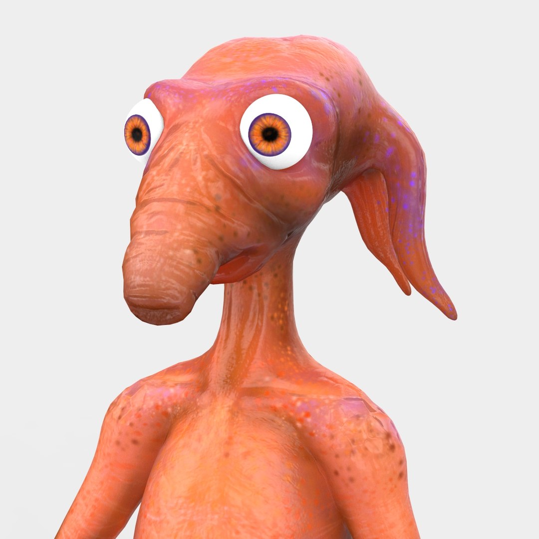 3D Alien Character Model - TurboSquid 1175457