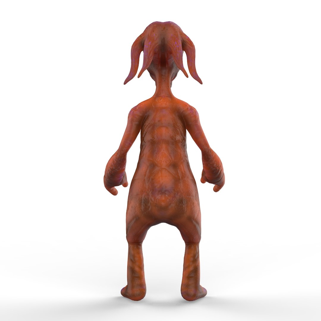 3D Alien Character Model - TurboSquid 1175457