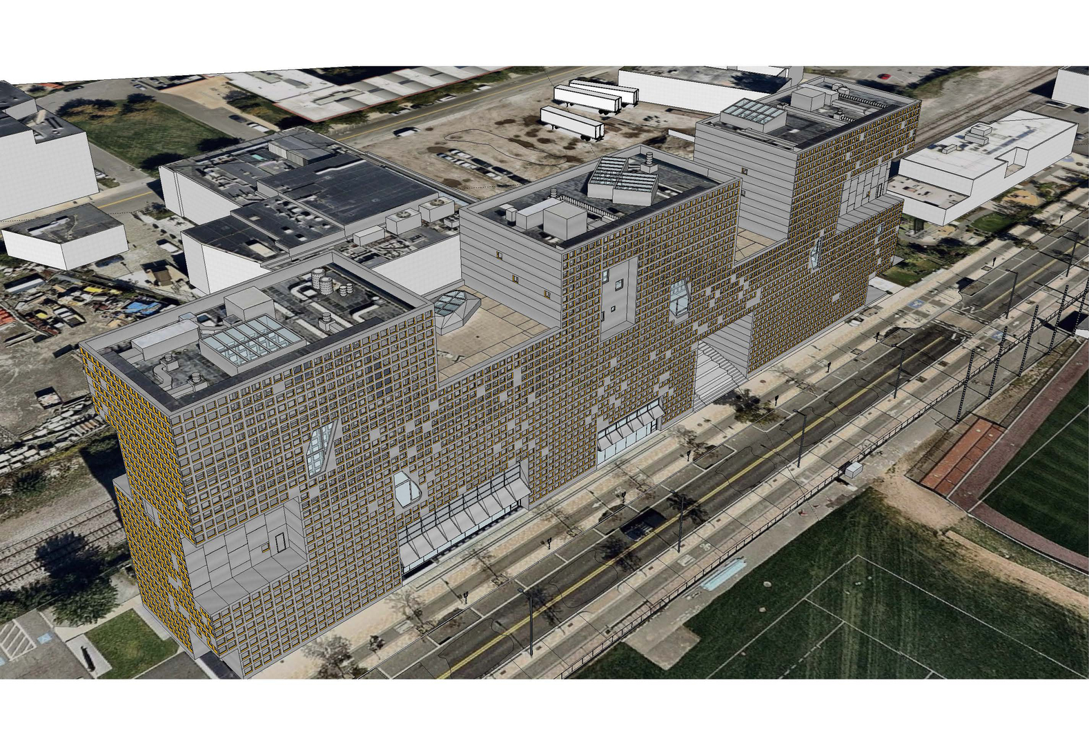 3D simmons hall mit - TurboSquid 1711290