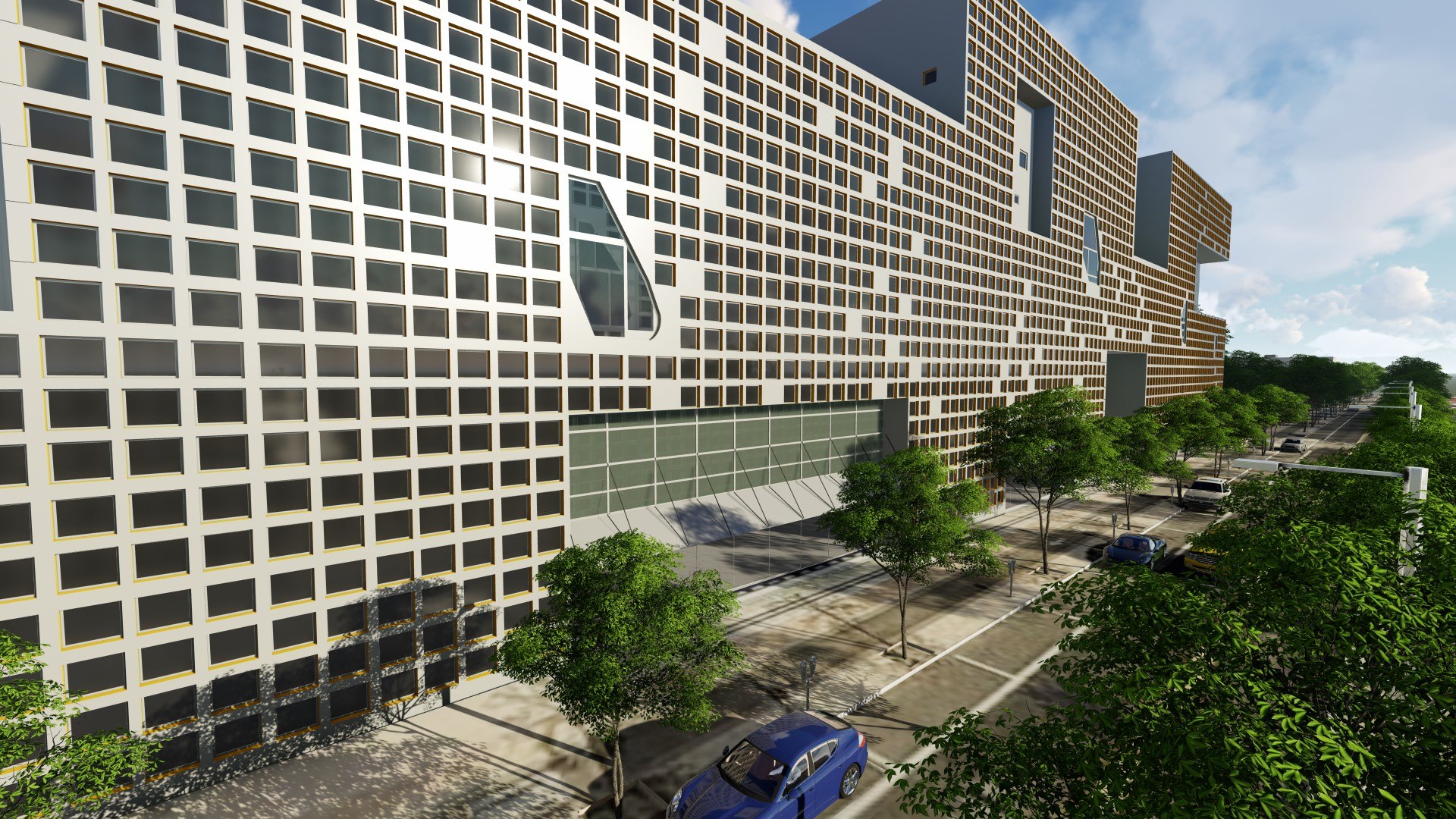 3D Simmons Hall Mit - TurboSquid 1711290