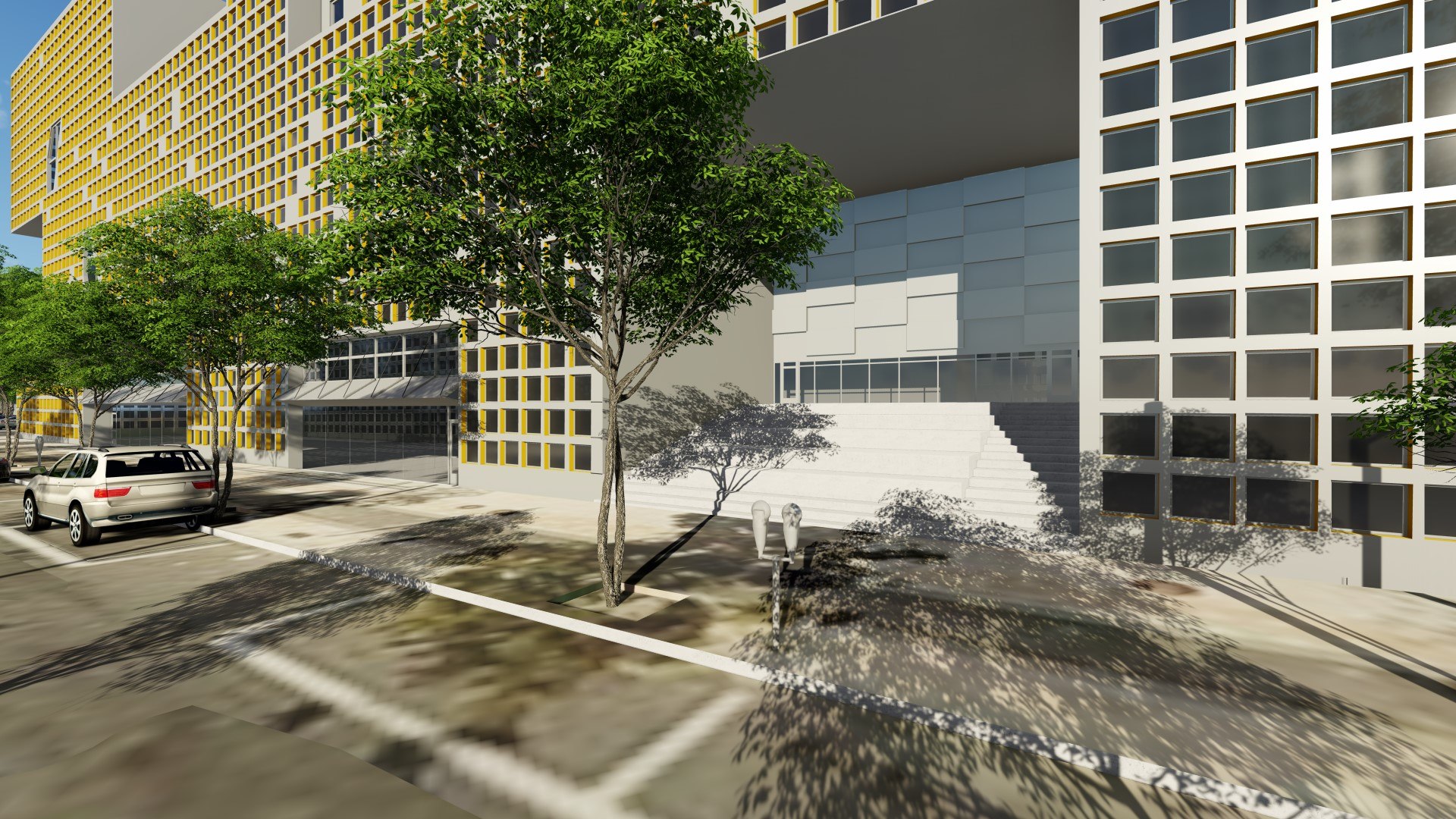 3D Simmons Hall Mit - TurboSquid 1711290