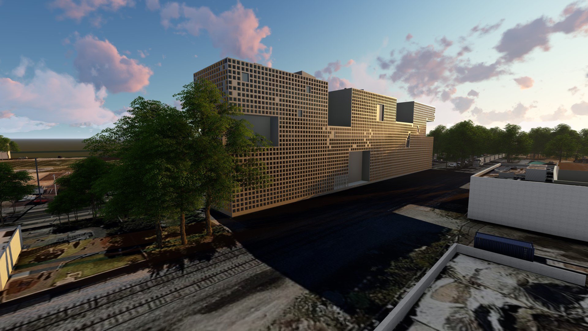 3D Simmons Hall Mit - TurboSquid 1711290