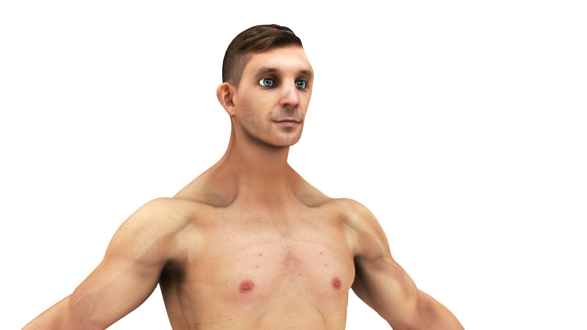 Man Body Collection 3 In 1 3D Model - TurboSquid 2194335