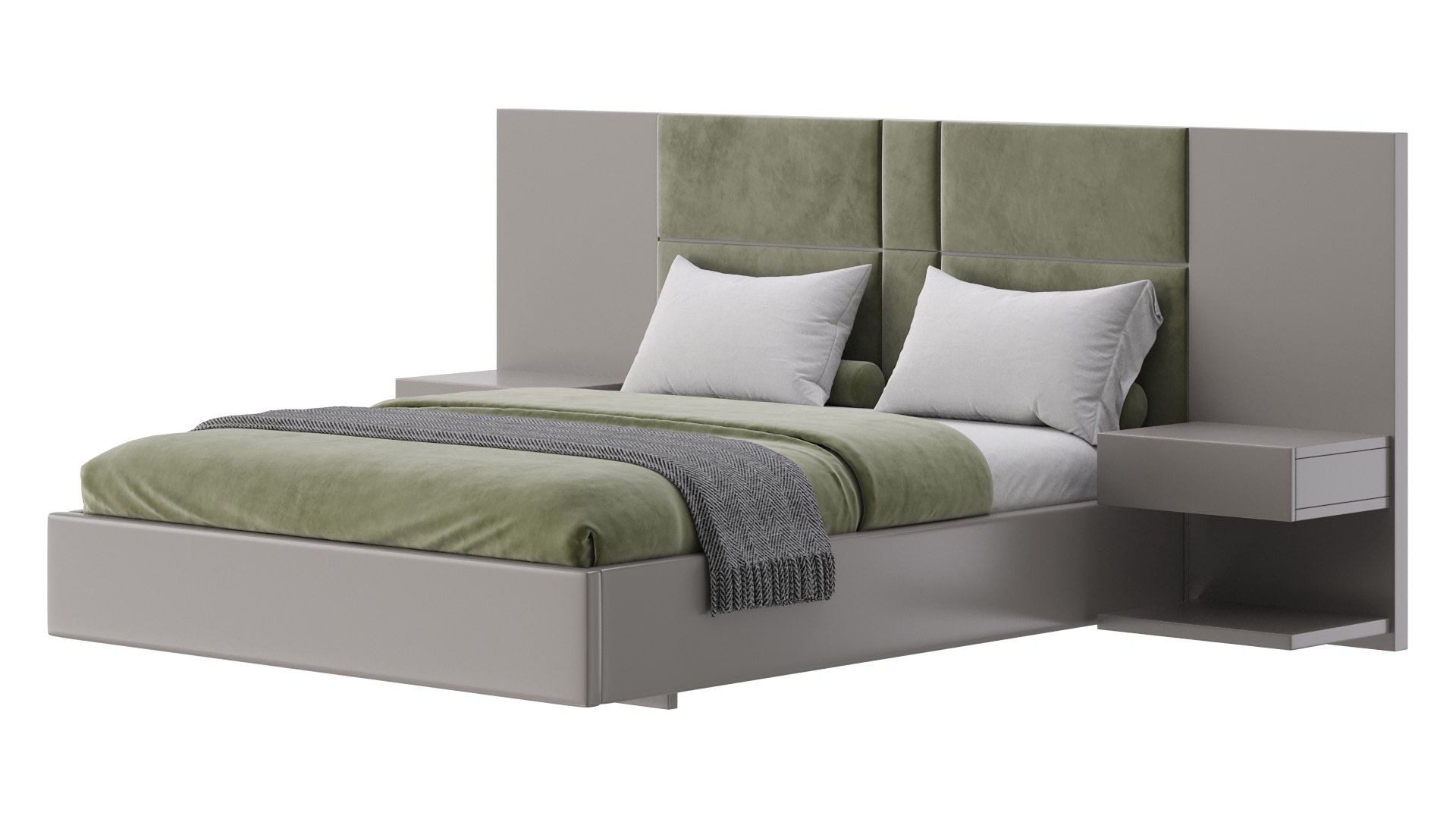 3D Brave II Bed Model - TurboSquid 2190122
