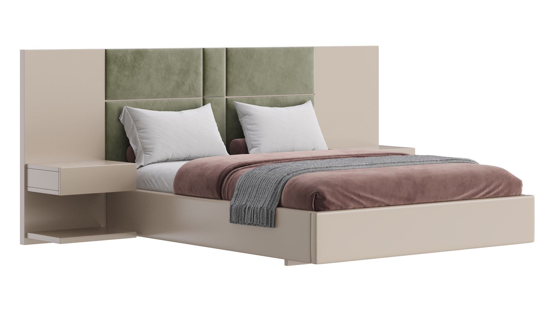 3D Brave II Bed Model - TurboSquid 2190122