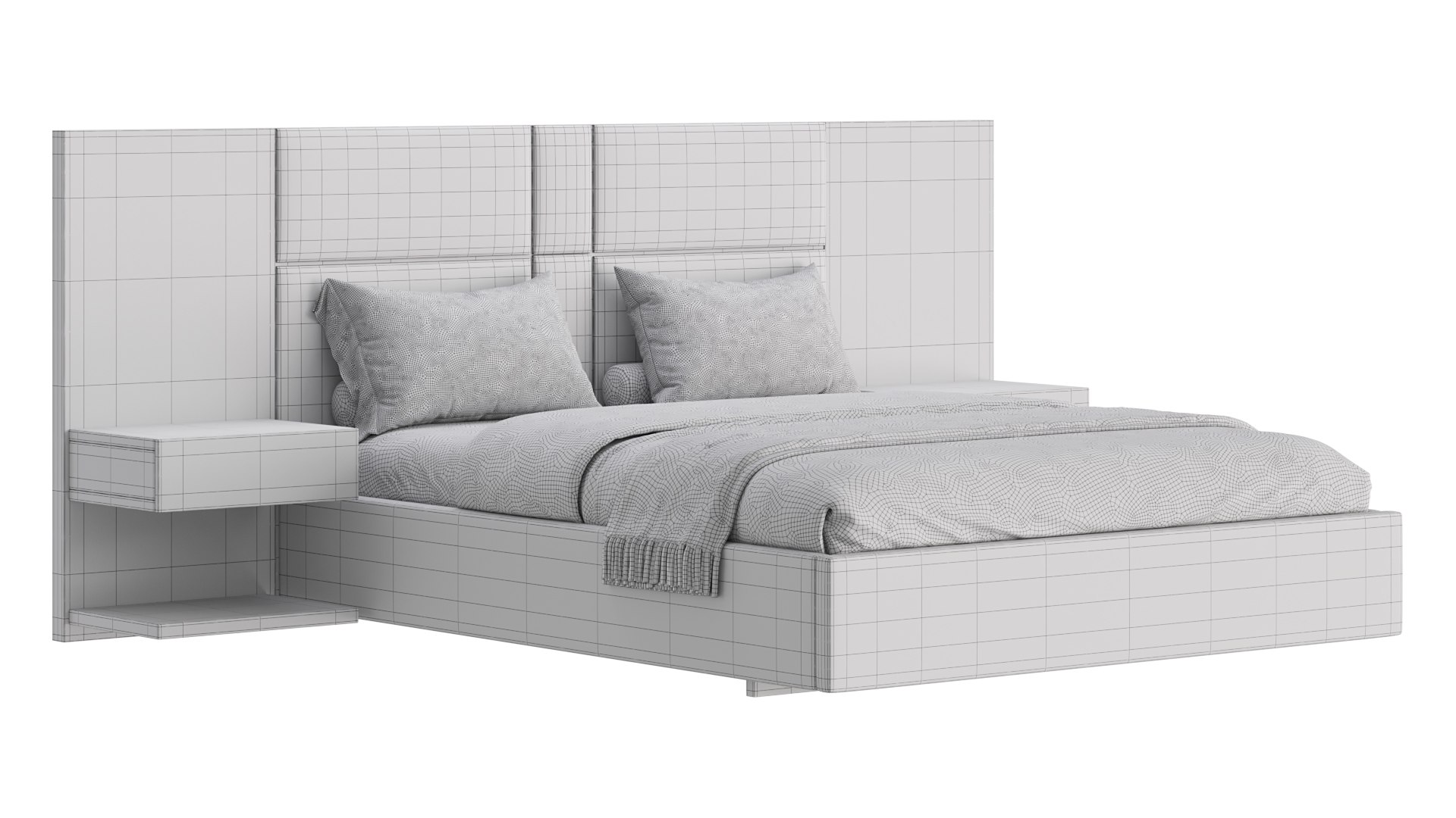 3D Brave II Bed Model - TurboSquid 2190122