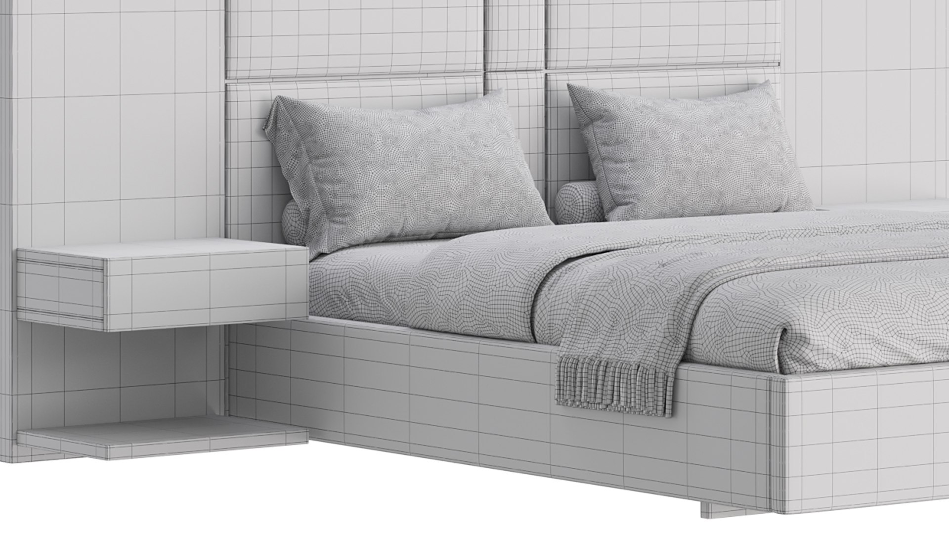 3D Brave II Bed Model - TurboSquid 2190122