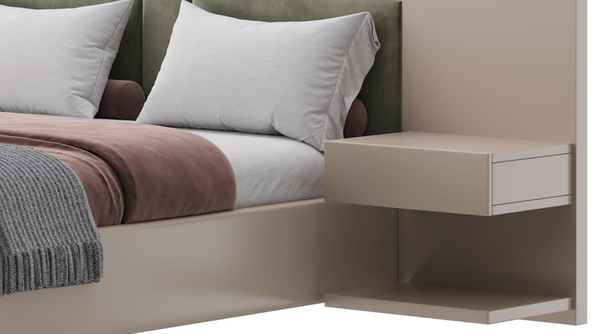 3D Brave II Bed Model - TurboSquid 2190122