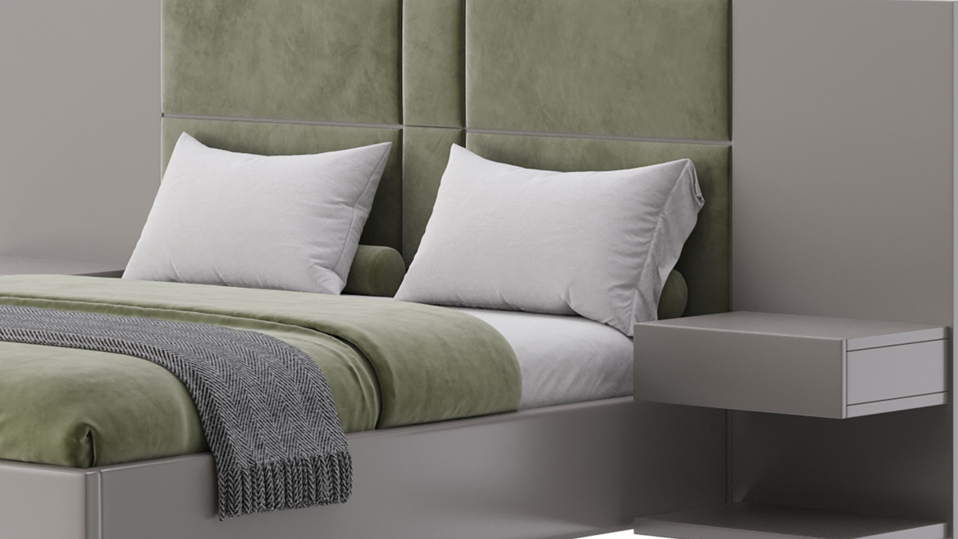 3D Brave II Bed Model - TurboSquid 2190122