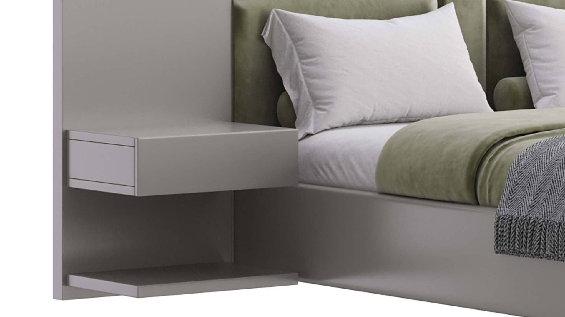 3D Brave II Bed Model - TurboSquid 2190122