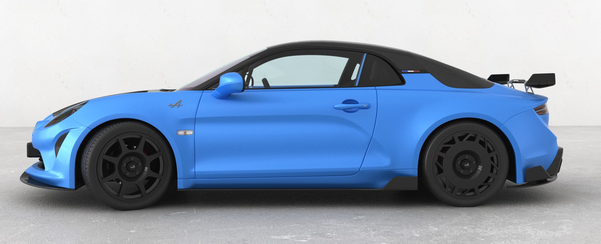 3D Alpine A110 R 2023 With Interior Model - TurboSquid 2080865