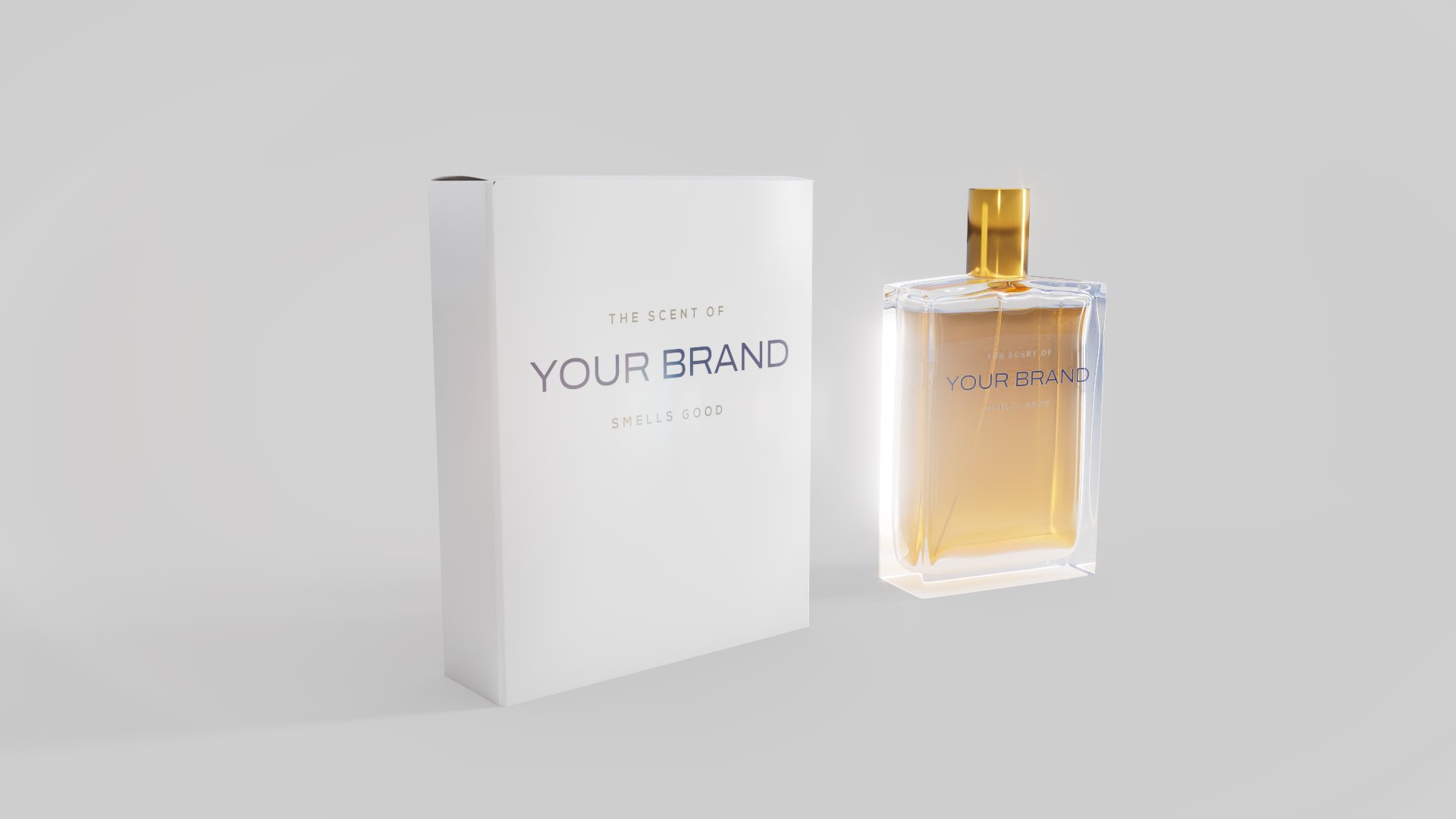 Unbranded Parfume And Pack 3D - TurboSquid 2229036