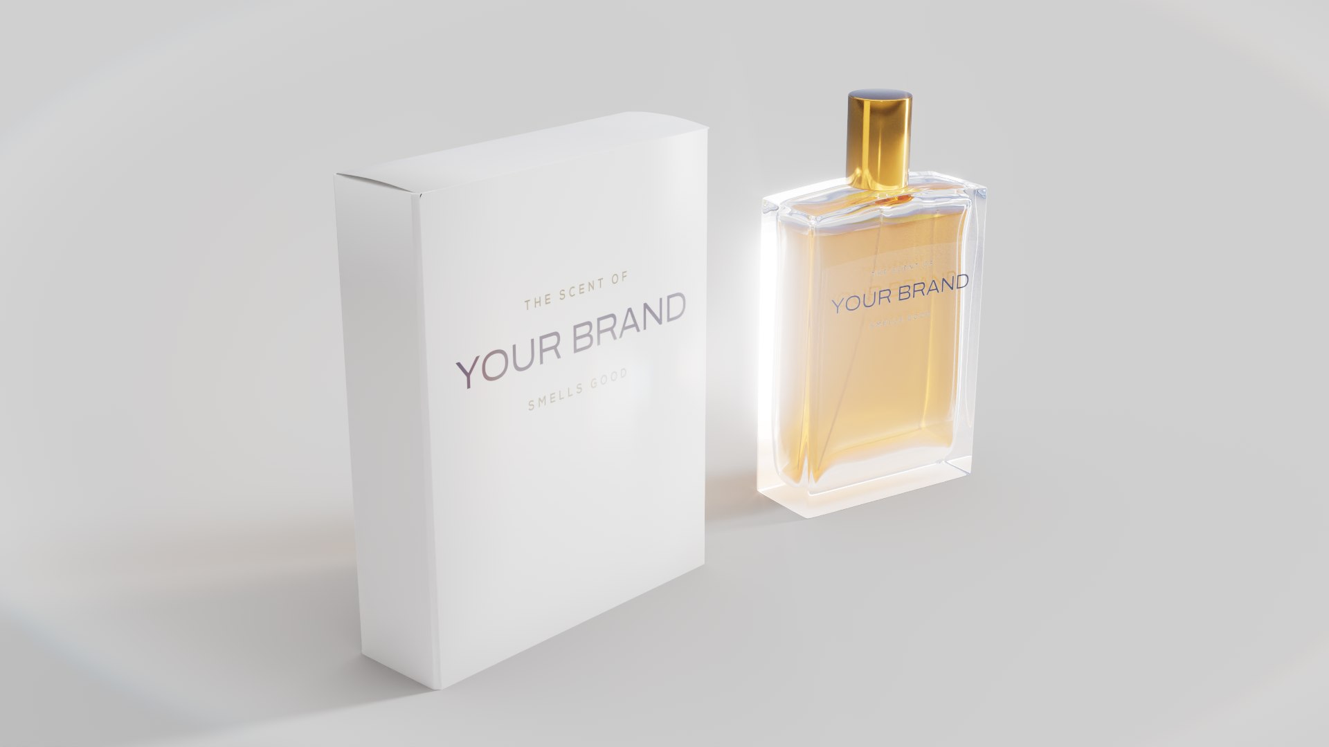 Unbranded Parfume And Pack 3D - TurboSquid 2229036