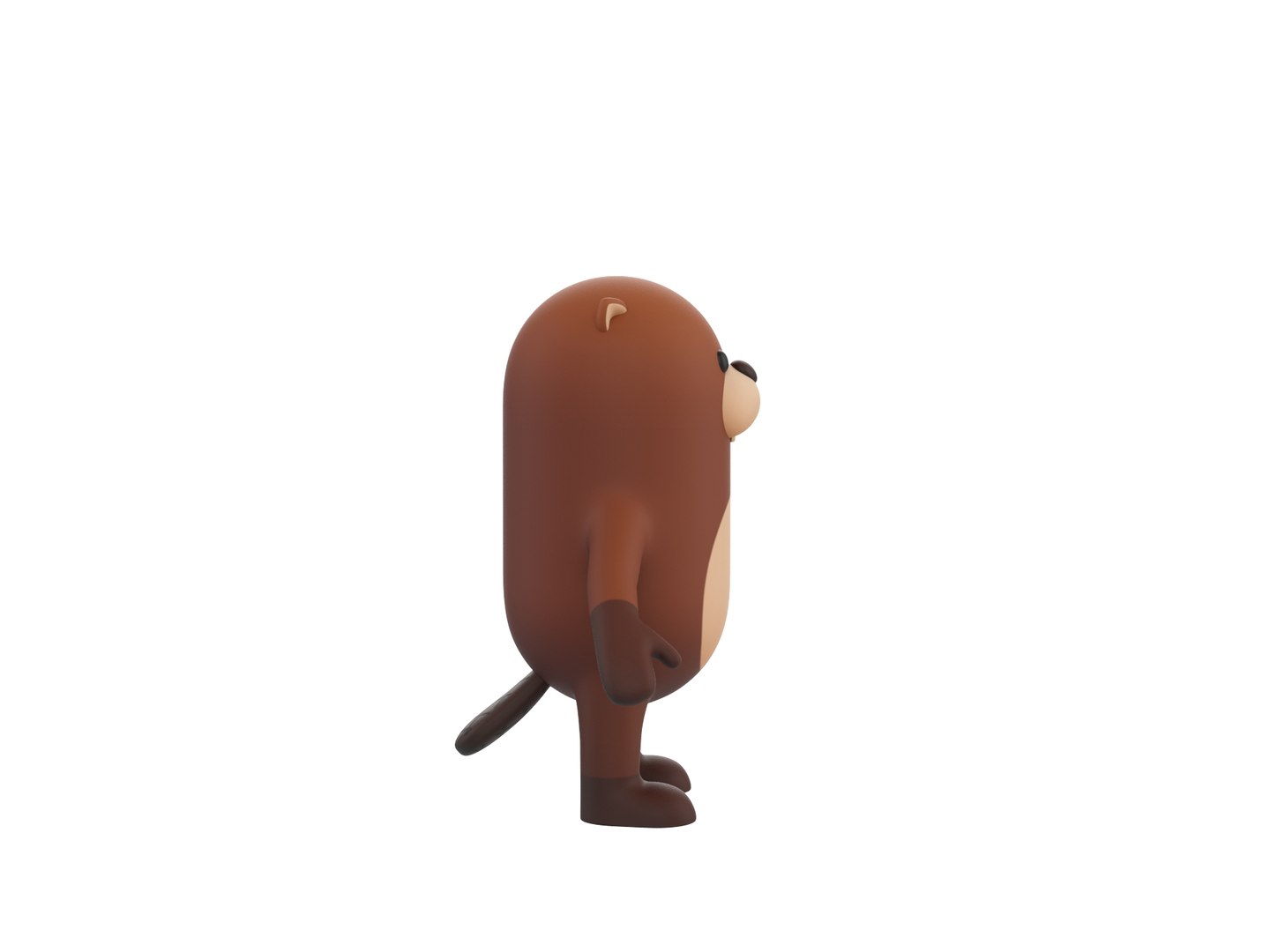 Beaver Character 3D Model - TurboSquid 2021173