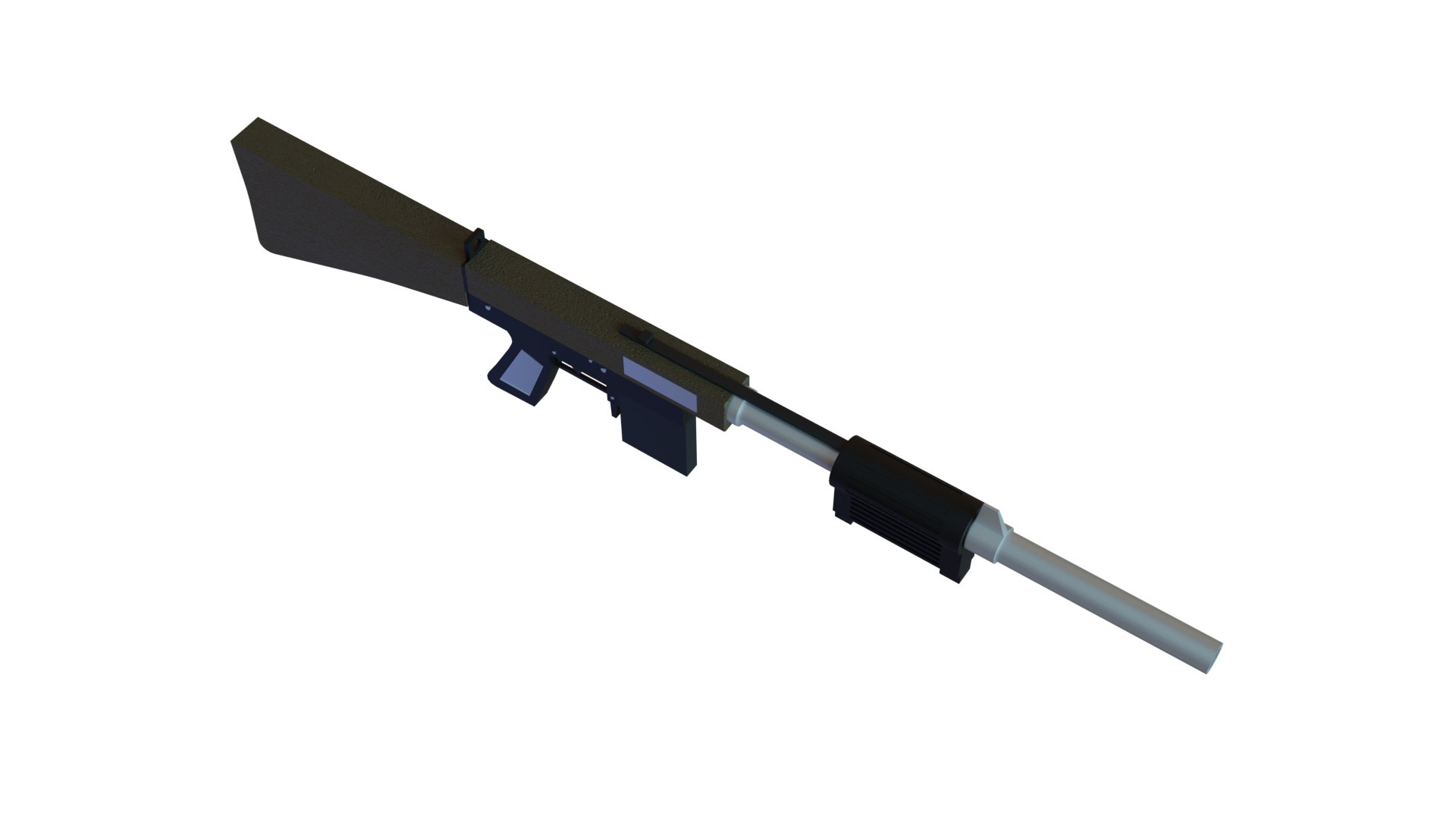 3D LMT 12 Shotgun - TurboSquid 2028560