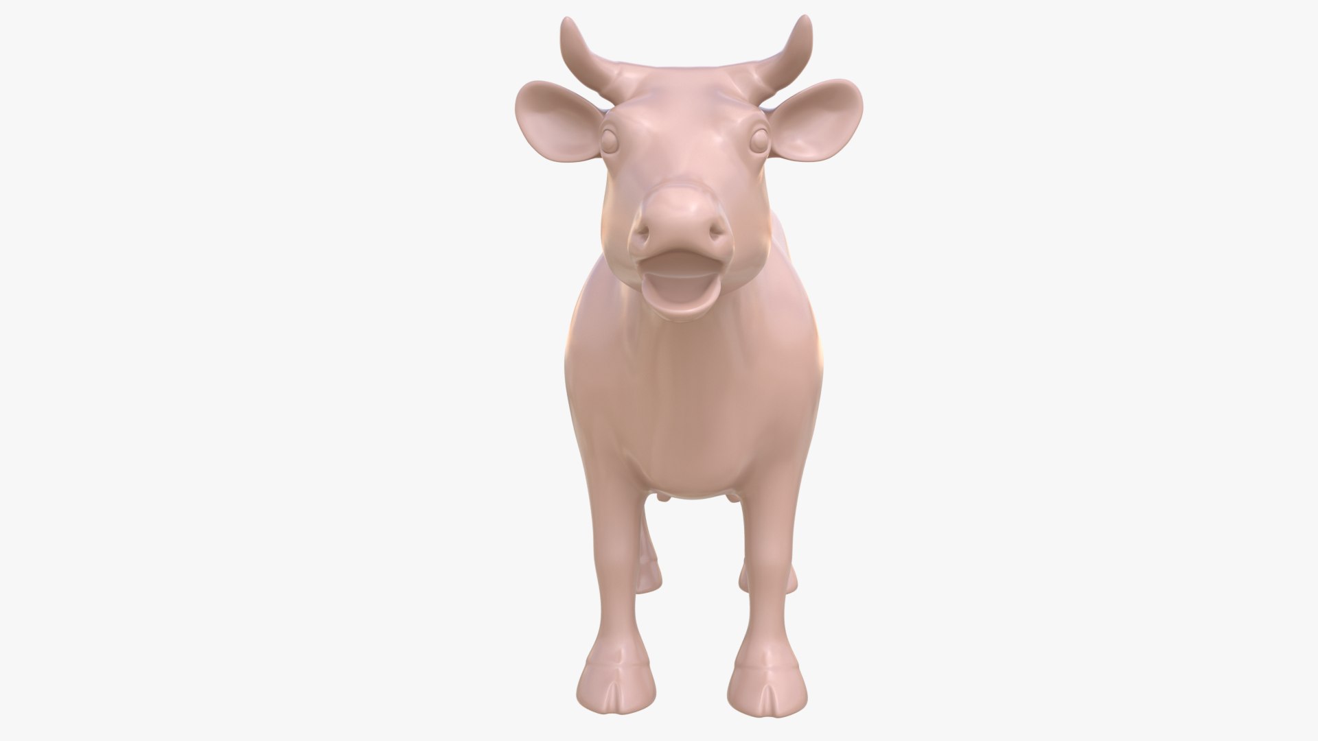 3D Cow Cattle Animal - TurboSquid 1673318