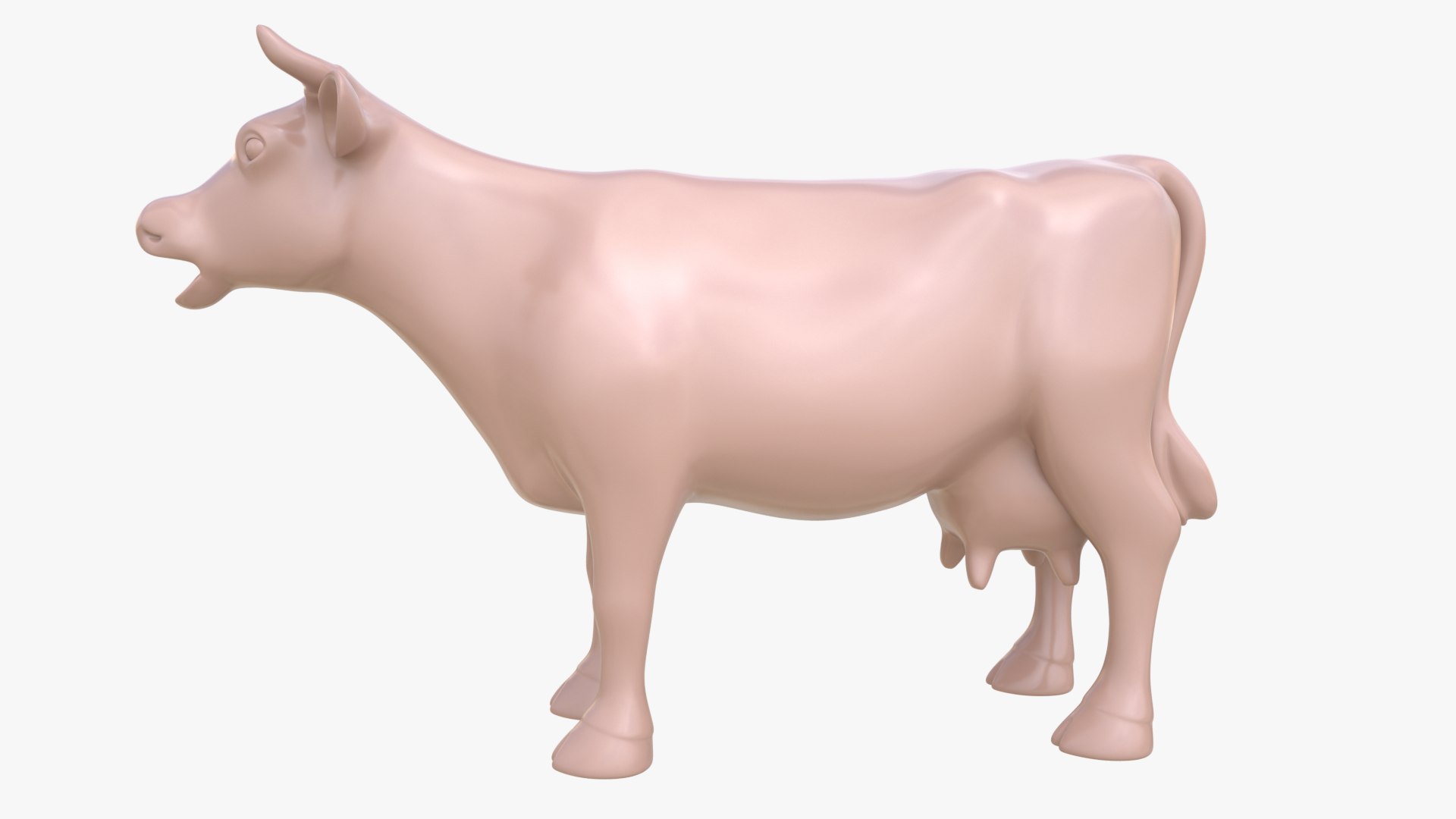 3D Cow Cattle Animal - TurboSquid 1673318